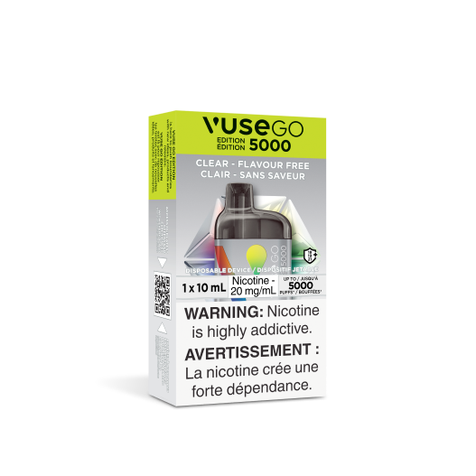 VUSE - DISPOSABLE - GO EDITION 5000 - CLEAR – OttawaVape