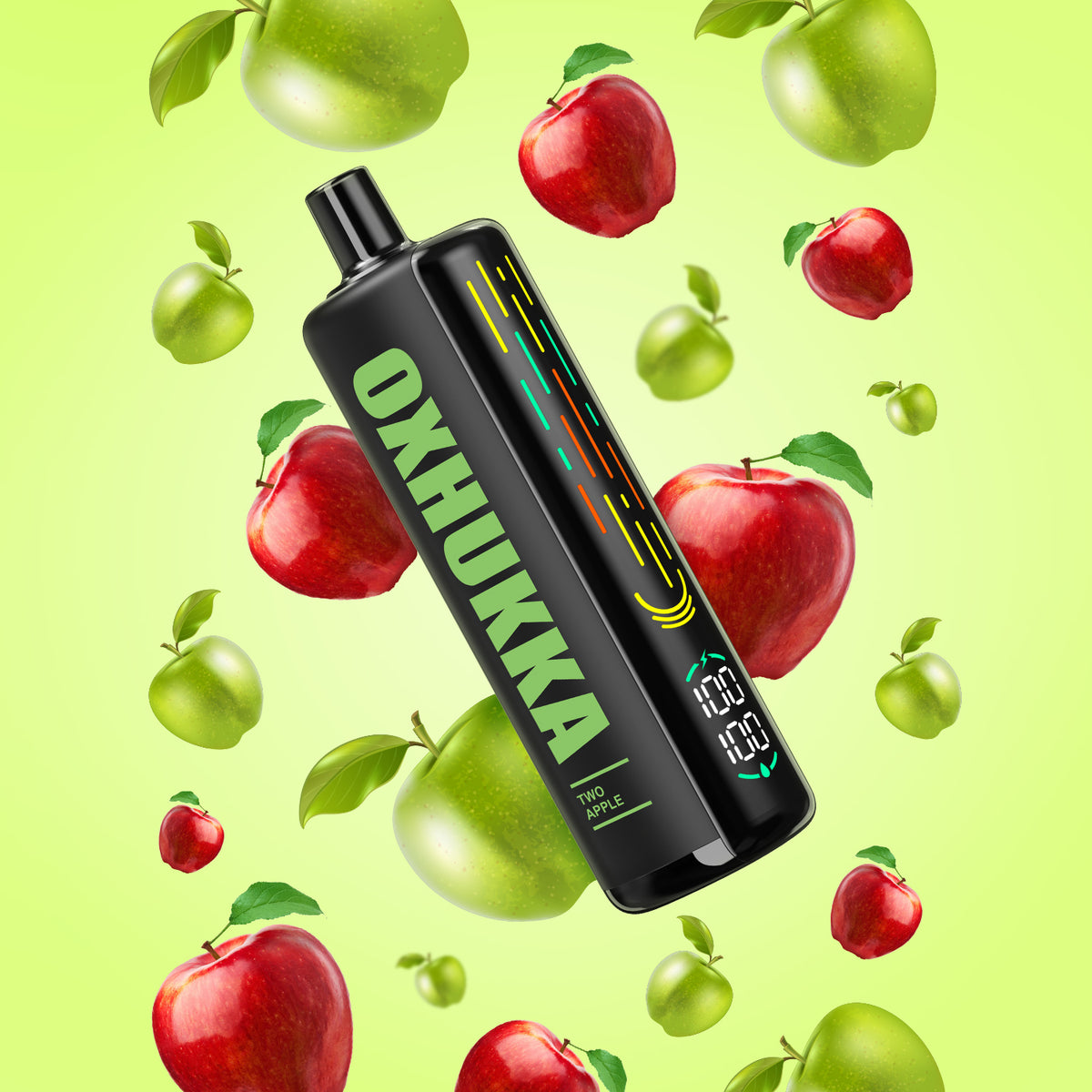 OXBAR OXHUKKA - DISPOSABLE - 25K - TWO APPLE – OttawaVape